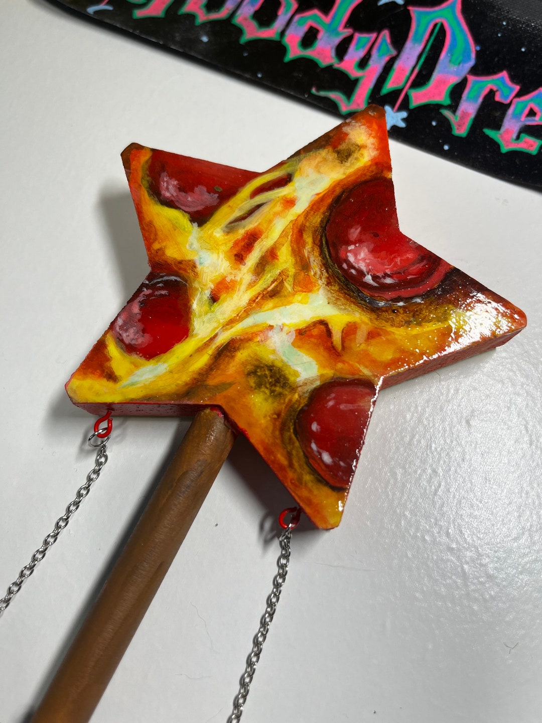 Pepperoni Pizza Star Pop - Etsy