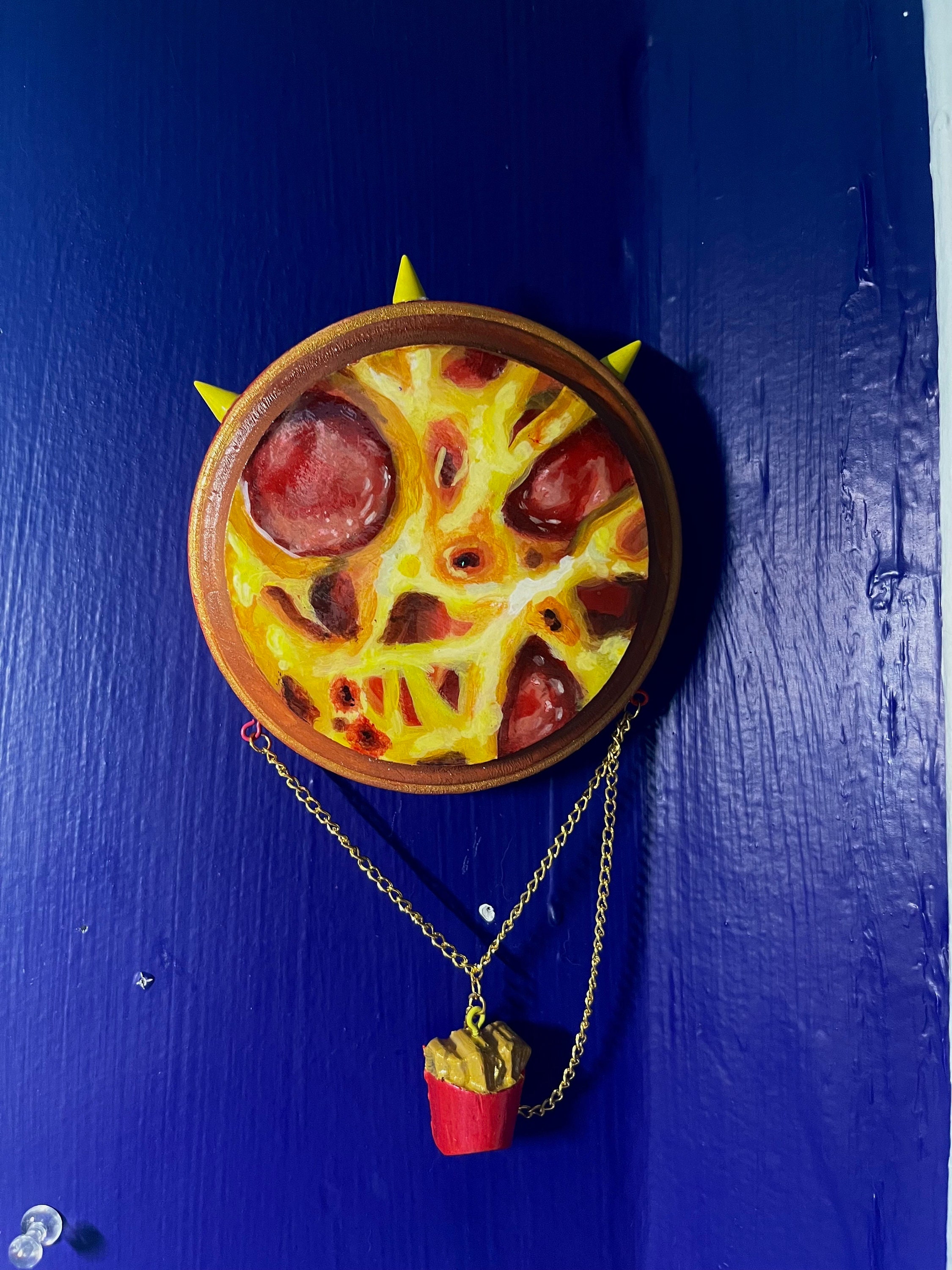 Pepperoni Pizza Badge - Etsy