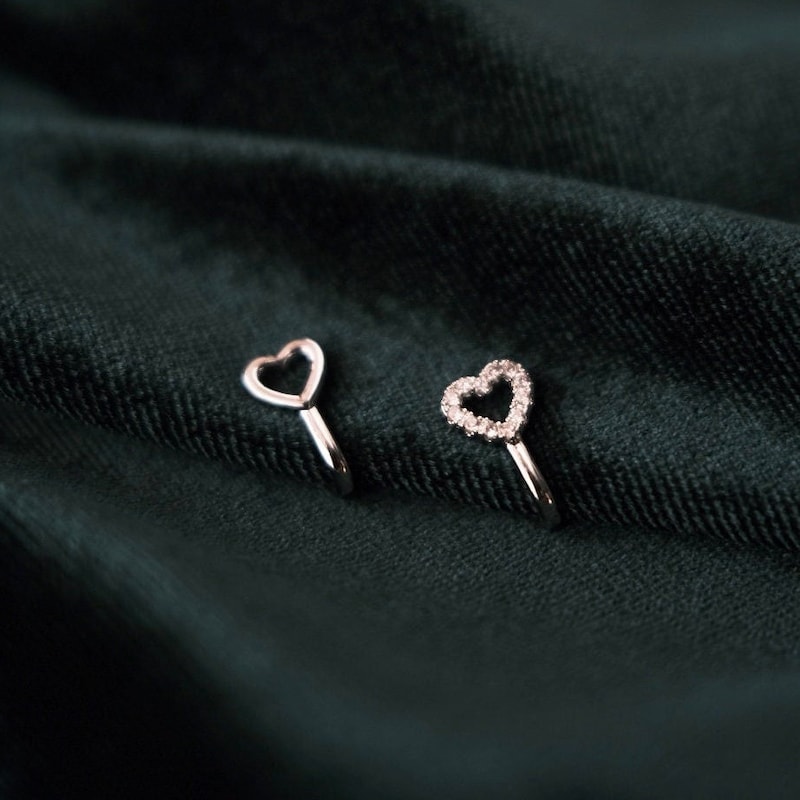 Heart Nose Cuff - Etsy