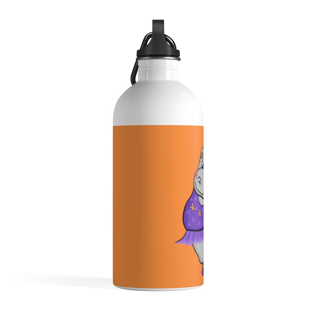 Hailey the Hippo Stainless Steel Water Bottle - Etsy