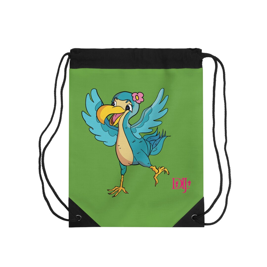 Deedee the Dodo Bird Drawstring Bag - Etsy