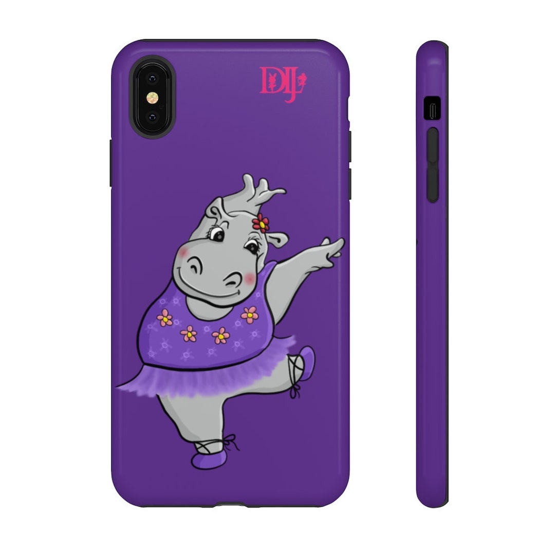 Hailey the Hippo Tough Case - Etsy