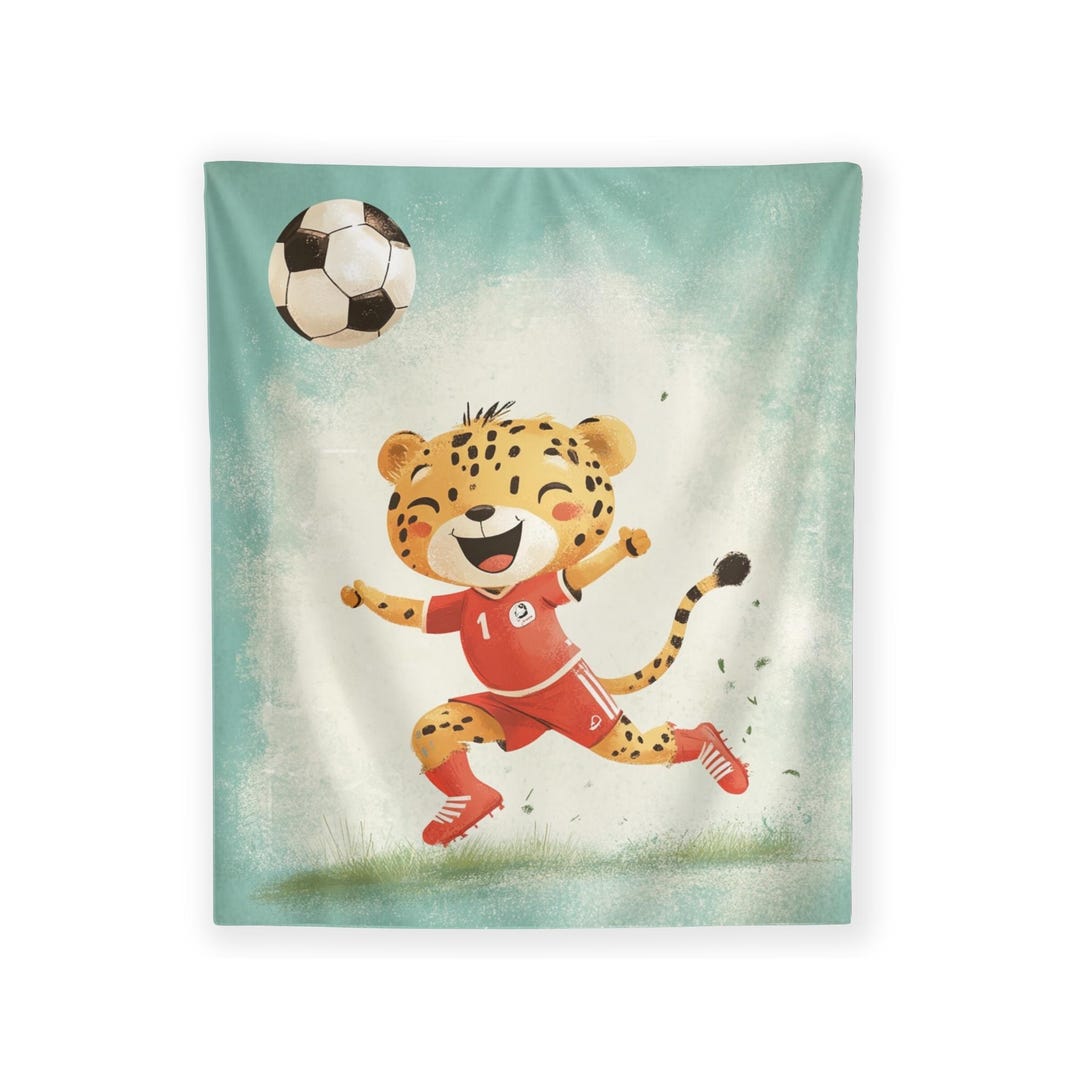 Chester the Charging Cheetah Wall Tapestry by Dancing Littles Jungle - Etsy