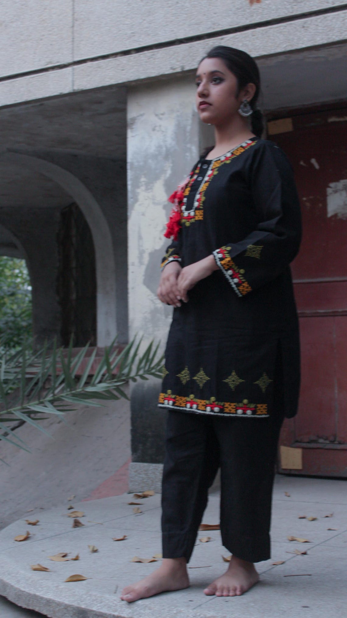 Sindhi Embroidered Street-wear Kurta - Etsy