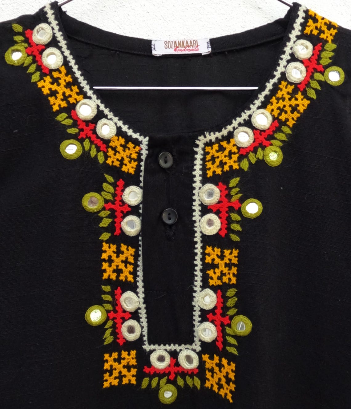 Sindhi Embroidered Street-wear Kurta - Etsy