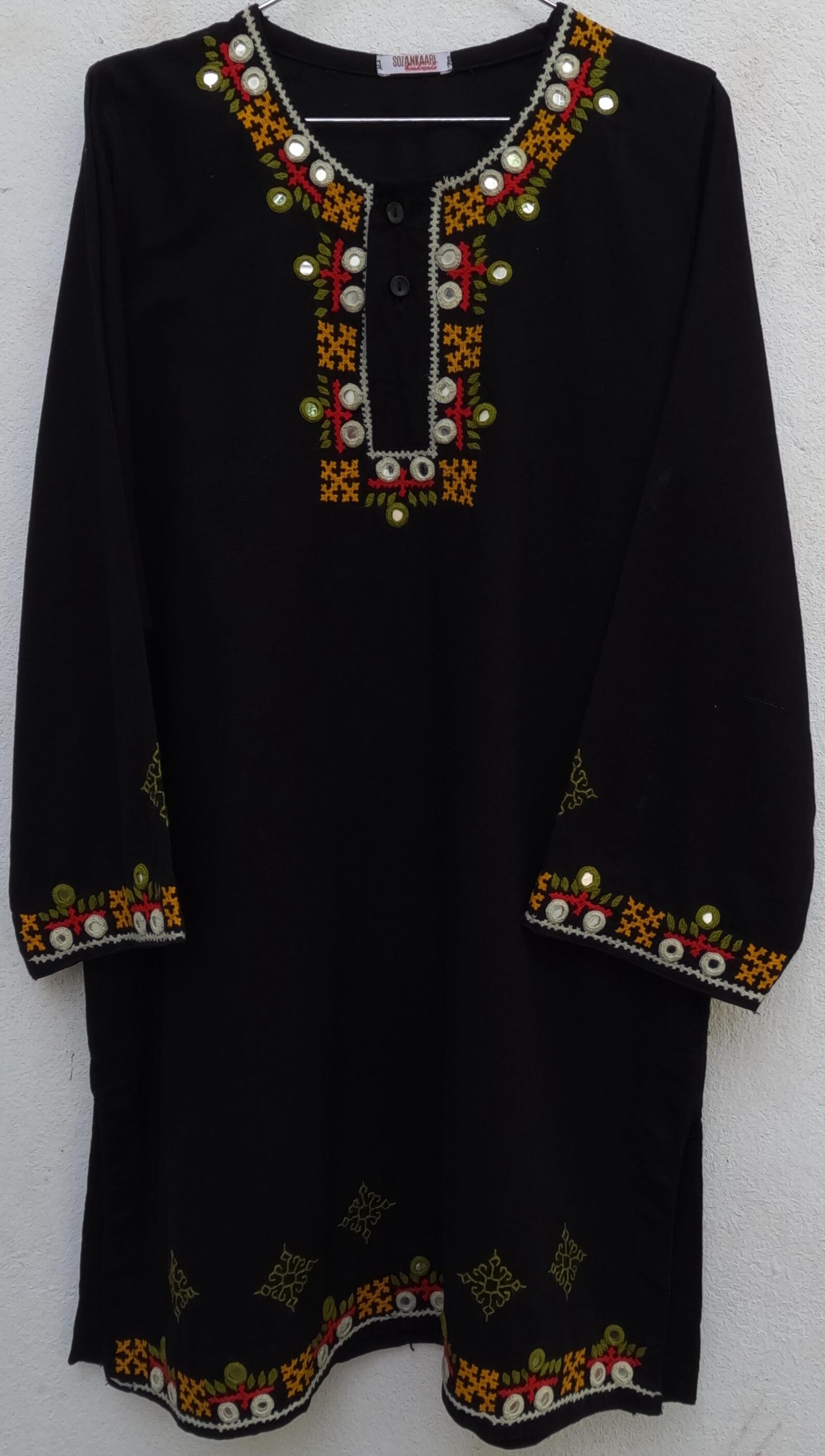 Sindhi Embroidered Street-wear Kurta - Etsy