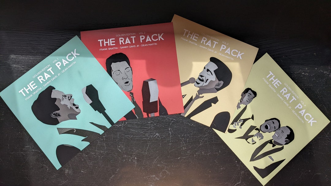 Rat Pack Poster, Physical Prints, Pop Art, Frank Sinatra, Dean Martin ...