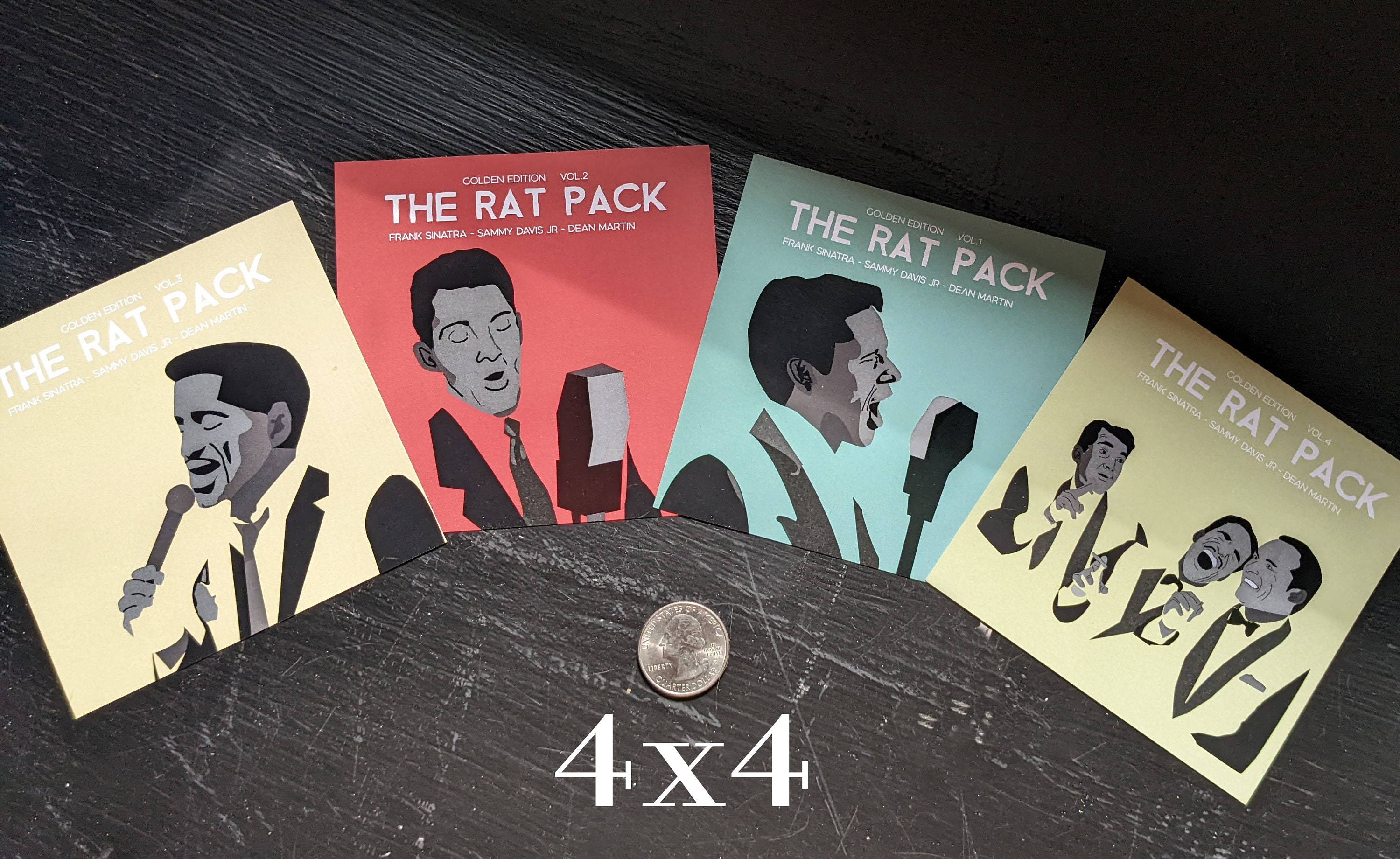 Rat Pack Poster, Physical Prints, Pop Art, Frank Sinatra, Dean Martin ...
