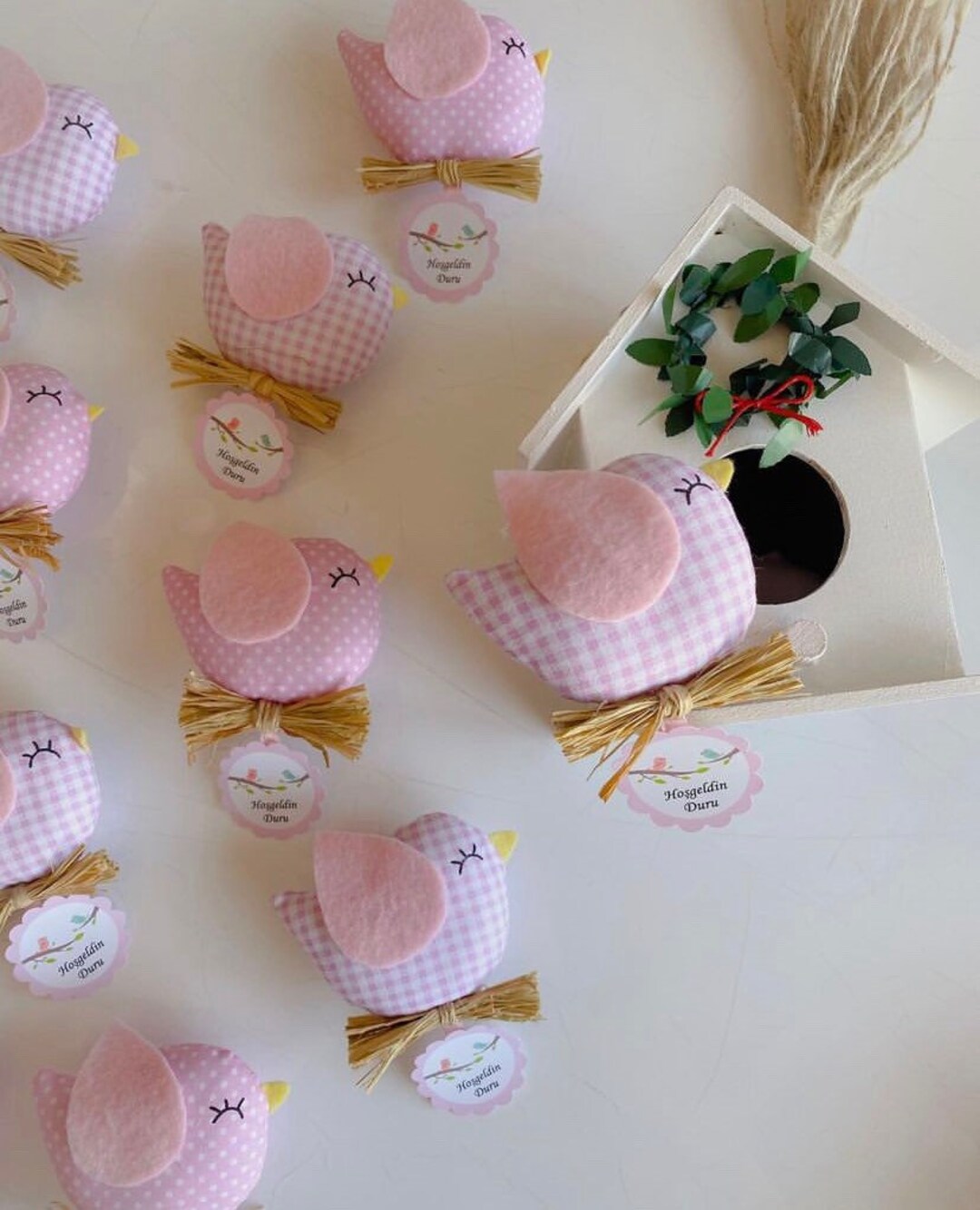 10 Pieces Lavender Sachets, Hanging Decor, Cotton Lavender Sachets ...