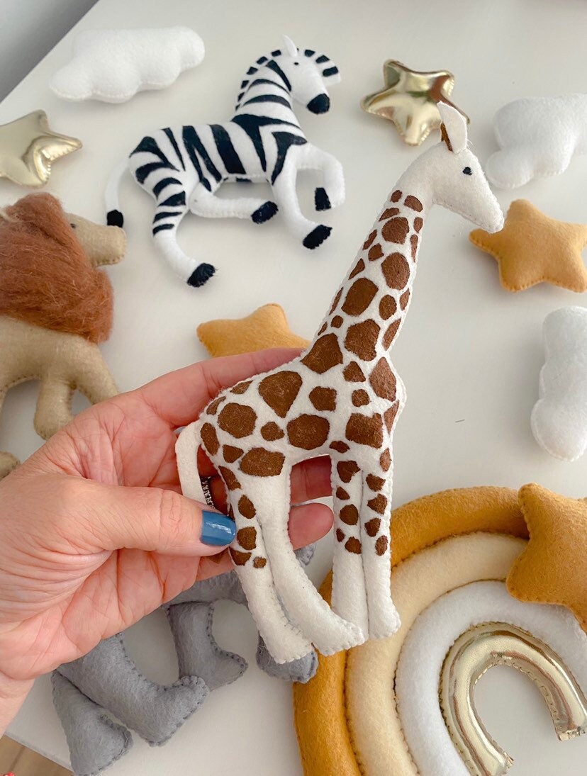 Neutral Animals Mobile - Etsy