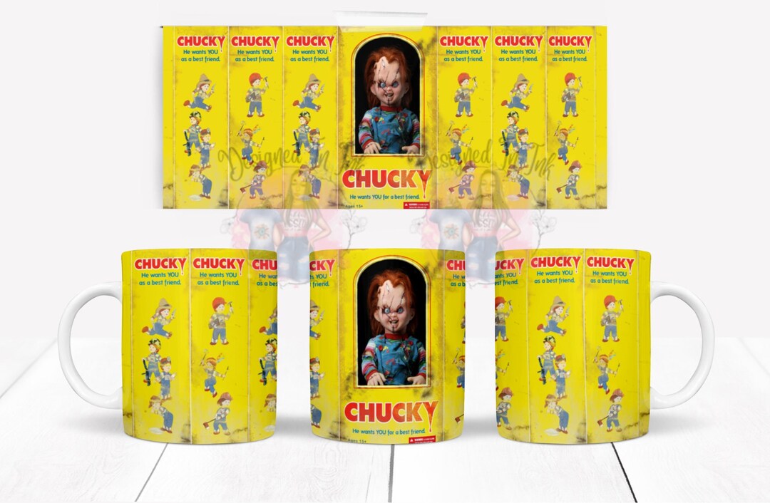 Chucky Toy Box Mug Wrap Digital Download - Etsy