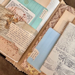 Handmade Tarot Junk Journal “wheel of Fortune” Trifold Softcover Art ...