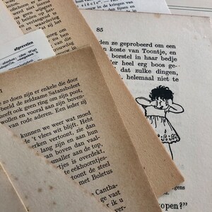 Rare Find Antique Vintage Book Pages Bundle for Junk Journal, Collage ...