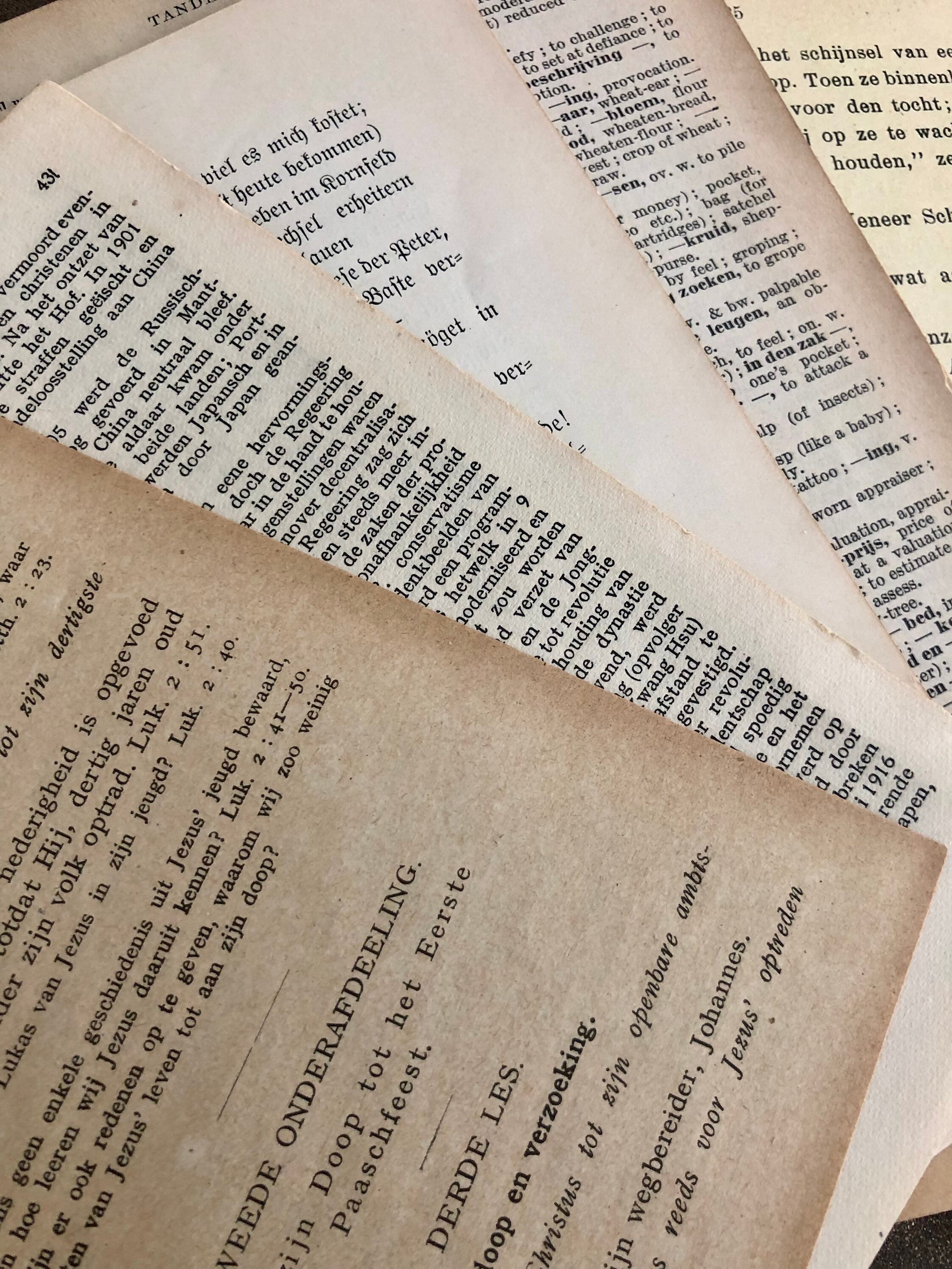Rare Find Antique Vintage Book Pages Bundle for Junk Journal, Collage ...