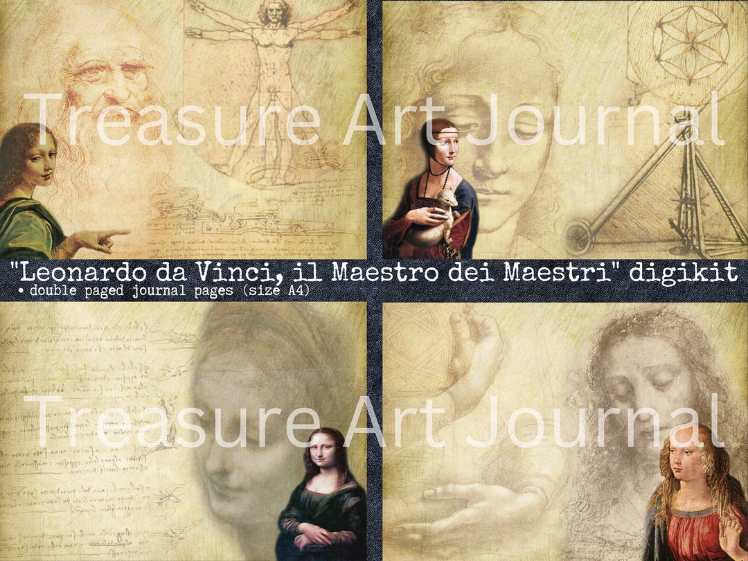 Leonardo Da Vinci, Il Maestro Dei Maestri Digkit - Digitals for Instant ...