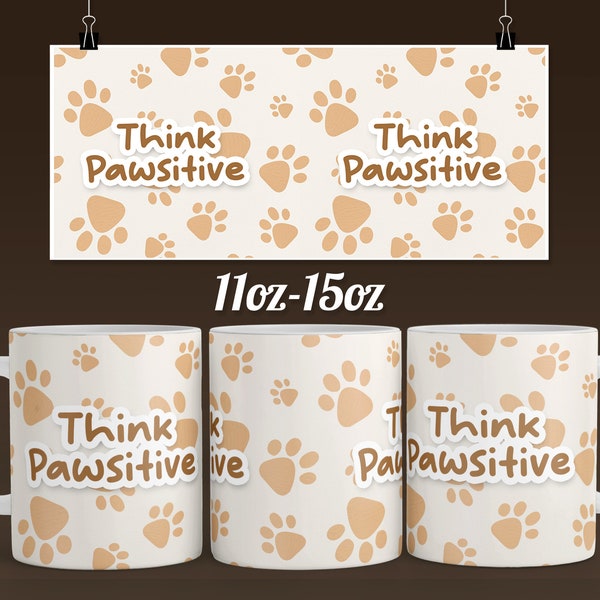 Think Pawsitive - Etsy