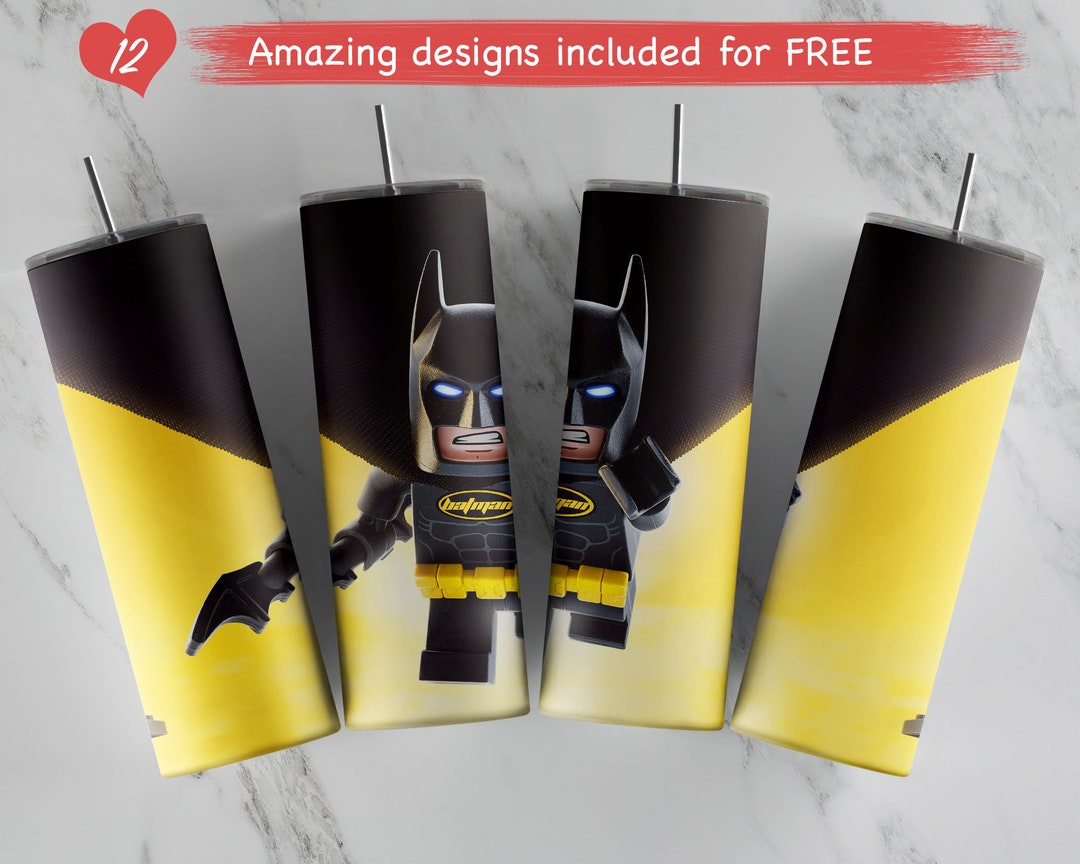 20oz Skinny Bat Tumbler Straight/ Tapered Design Template for ...