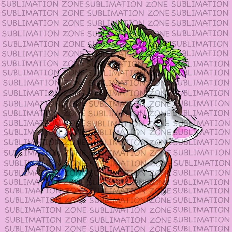 Moana Stickers - Etsy