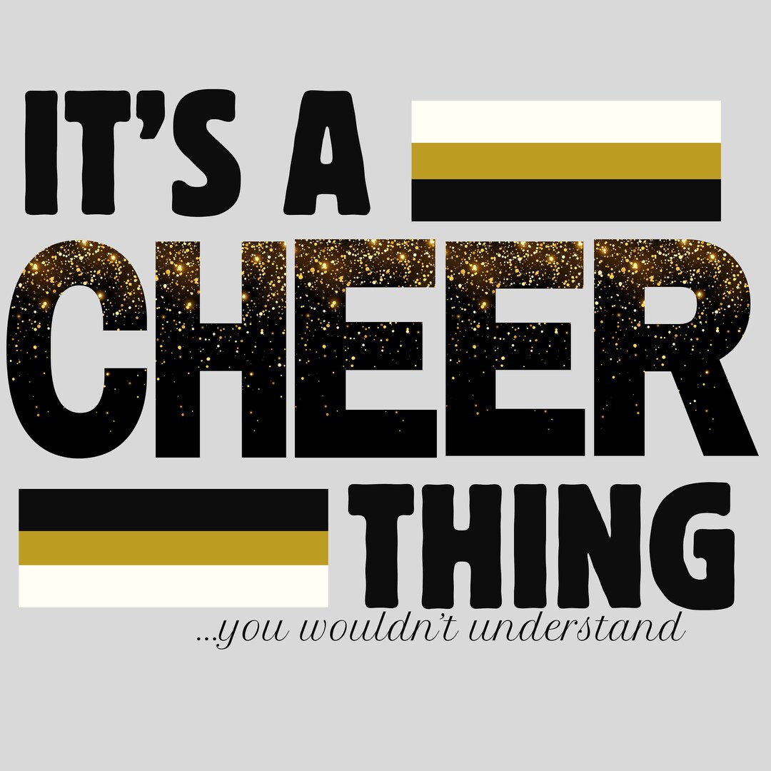 It's a Cheer Thing PNG - Etsy