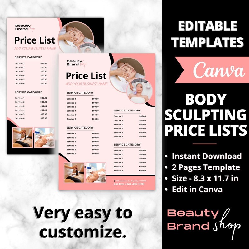 Body Contouring Poster - Etsy