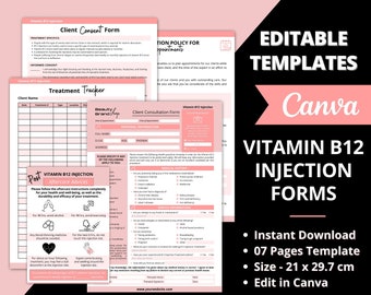 B12 Consent Form - Etsy UK