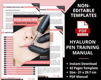 Hyaluron Pen Lip Mapping - Etsy