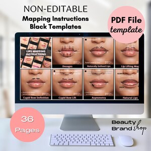 Lip Mapping Hyaluron Pen Lip Mapping Lip Map Lip Blush - Etsy