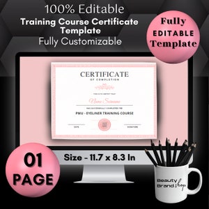 Certificate of Completion Template, Modern Certificate or Achievement ...