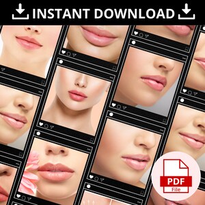 Lip Mapping Hyaluron Pen Lip Mapping Lip Map Lip Blush - Etsy Canada