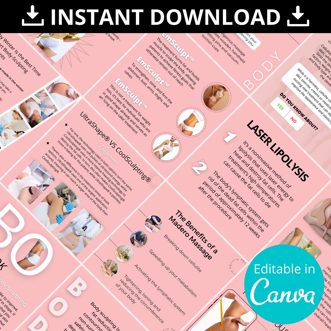 Body Contouring Instagram Post, Body Sculpting Social Media Posts ...