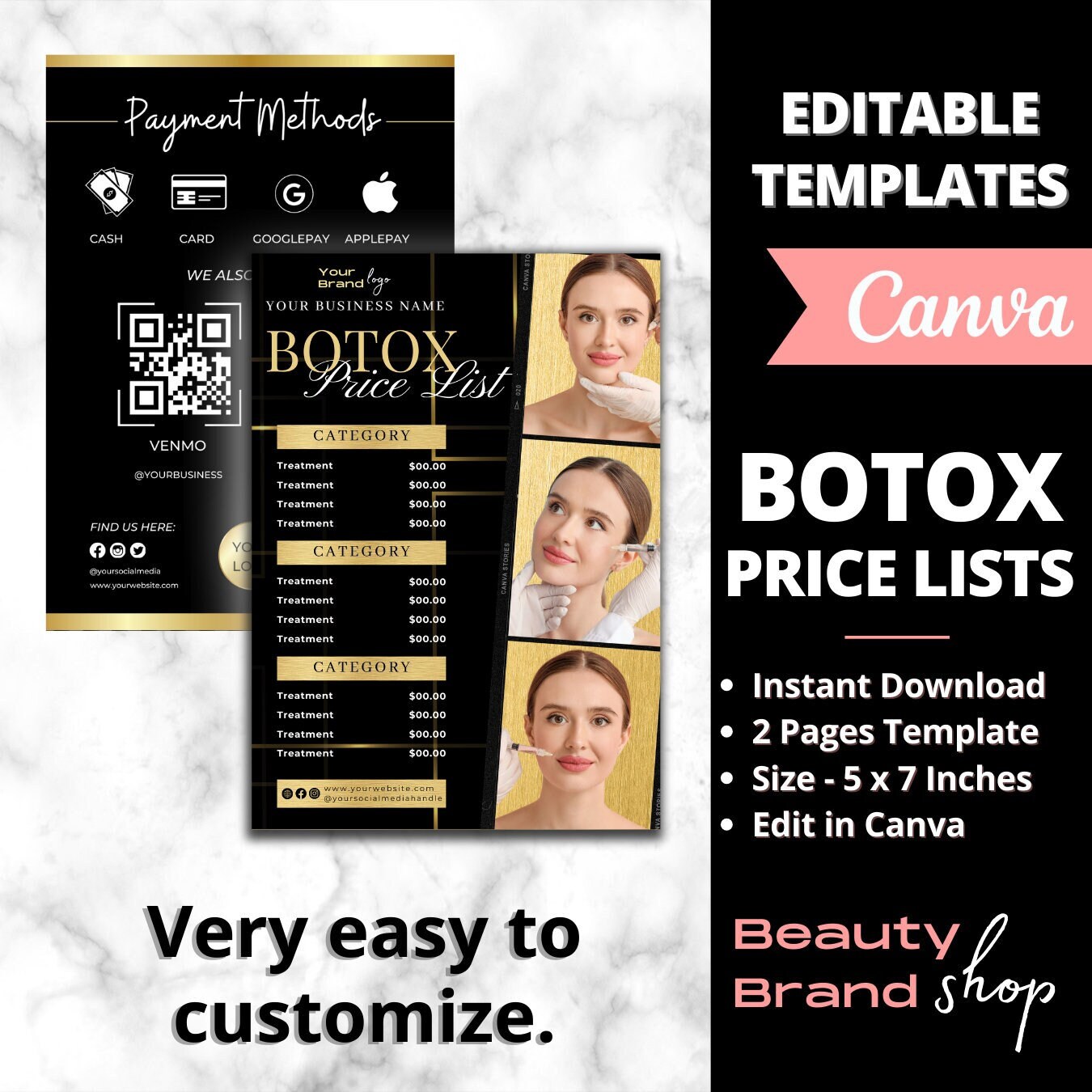 Botox Price List, Digital Botulinum Toxin and Dermal Fillers Pricelist ...