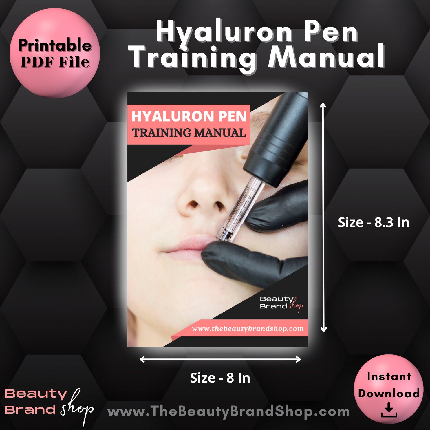 Hyaluron Pen Training Manual, Hyaluron Pen Manual, Hyaluron Pen ...