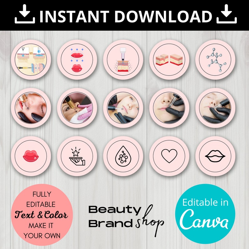 Instagram Story Highlight Icons Hyaluron Pen Icons Highlight - Etsy