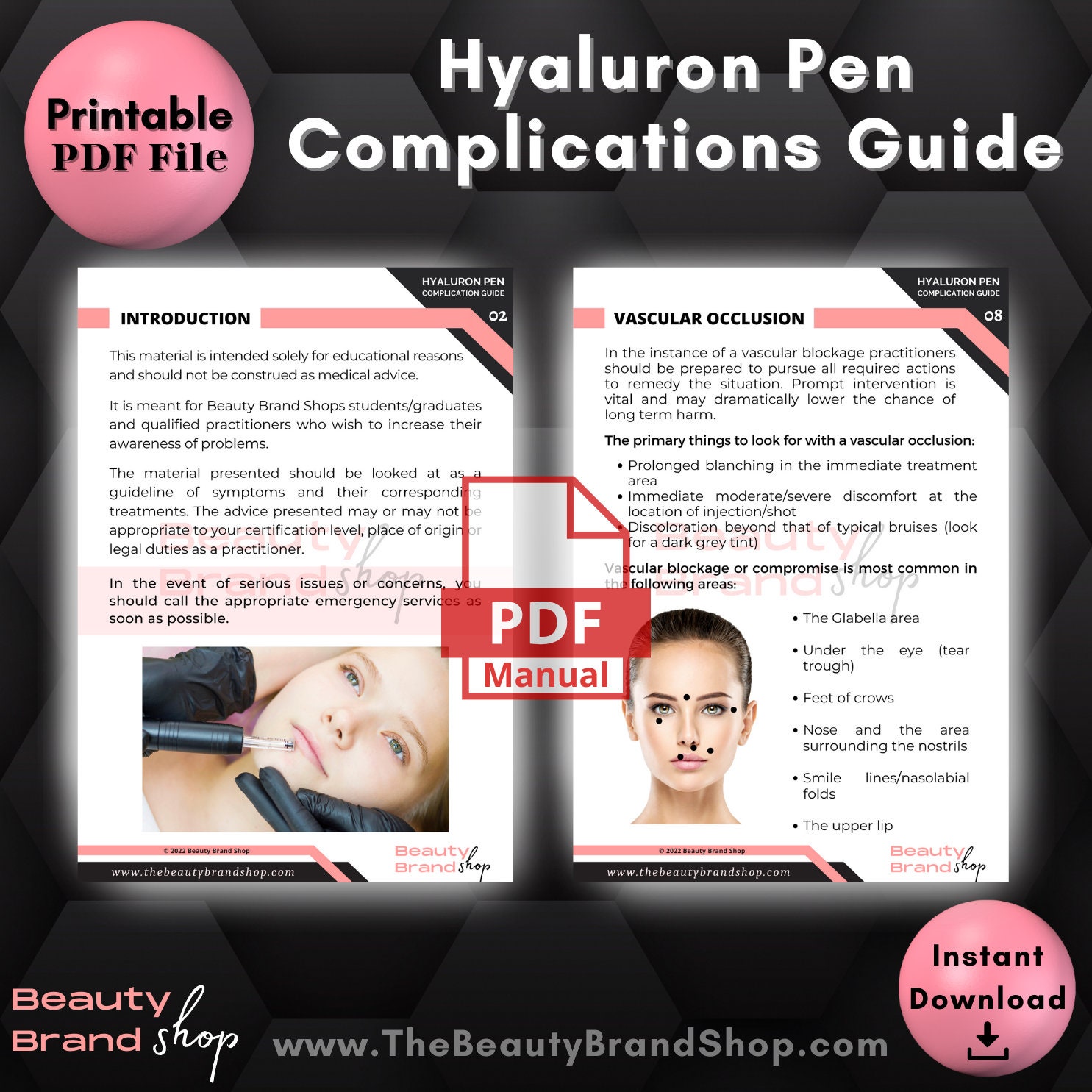 Hyaluron Pen Complications Guide, Hyaluron Pen Manual, Hyaluronic Acid ...