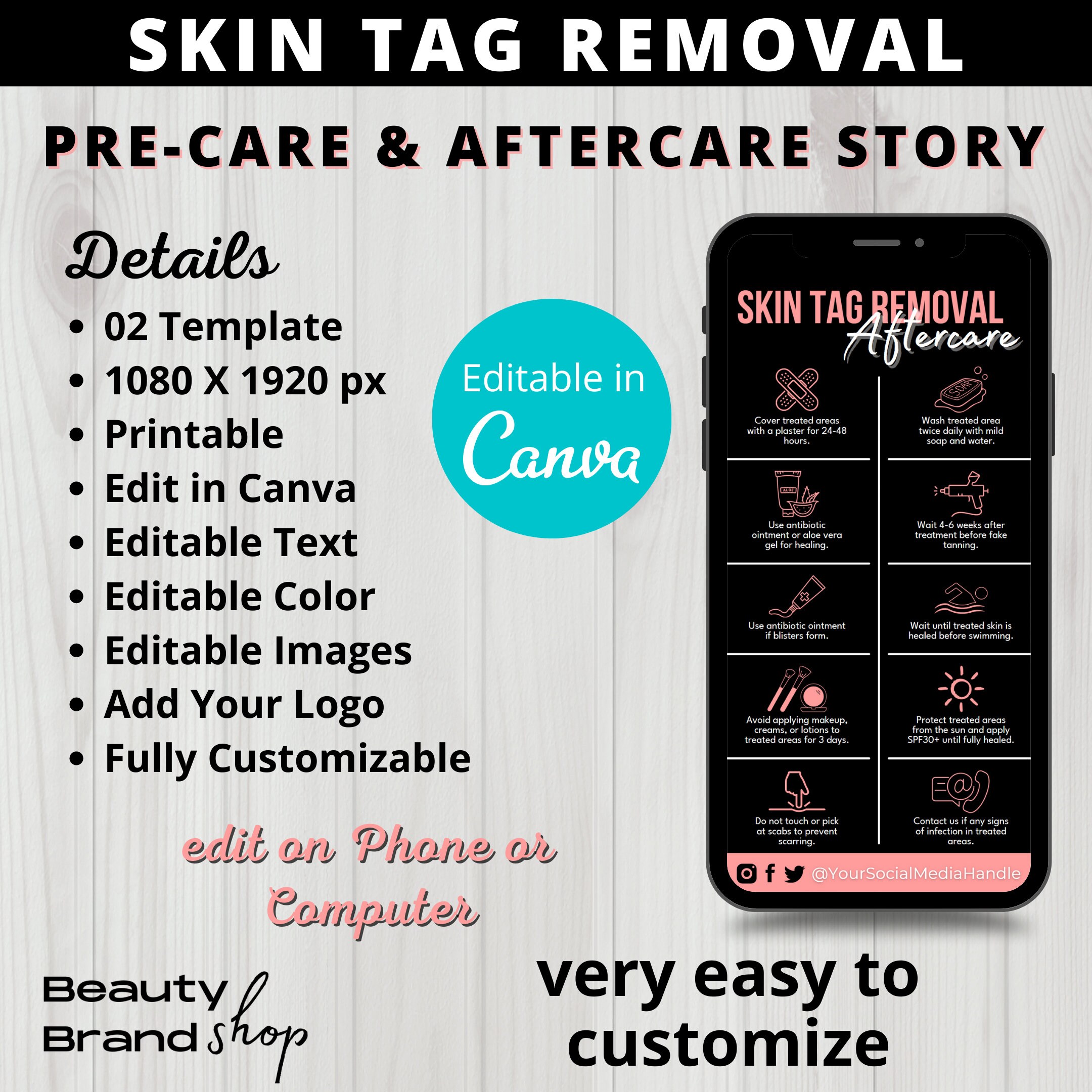 Skin Tag Removal Precare and Aftercare Story, Remove Skin Tag Aftercare ...