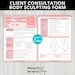 Editable Consultation Form, Body Sculpting Forms, Body Contouring ...