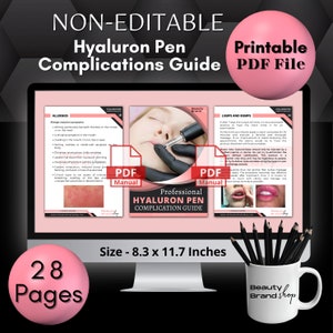 Hyaluron Pen Complications Guide, Hyaluron Pen Manual, Hyaluronic Acid ...