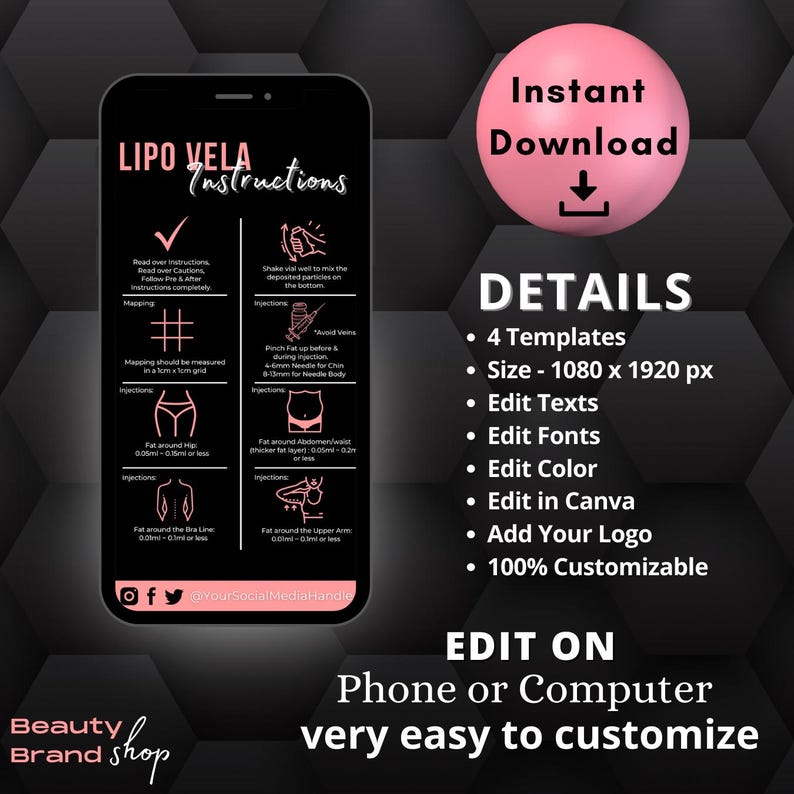 Lipo Vela Fat Dissolve Care Story, Lipovela Care Story, Body Contouring ...