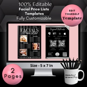 Facials Price Lists, Silver Luxury Facial Price List, Beauty Salon ...