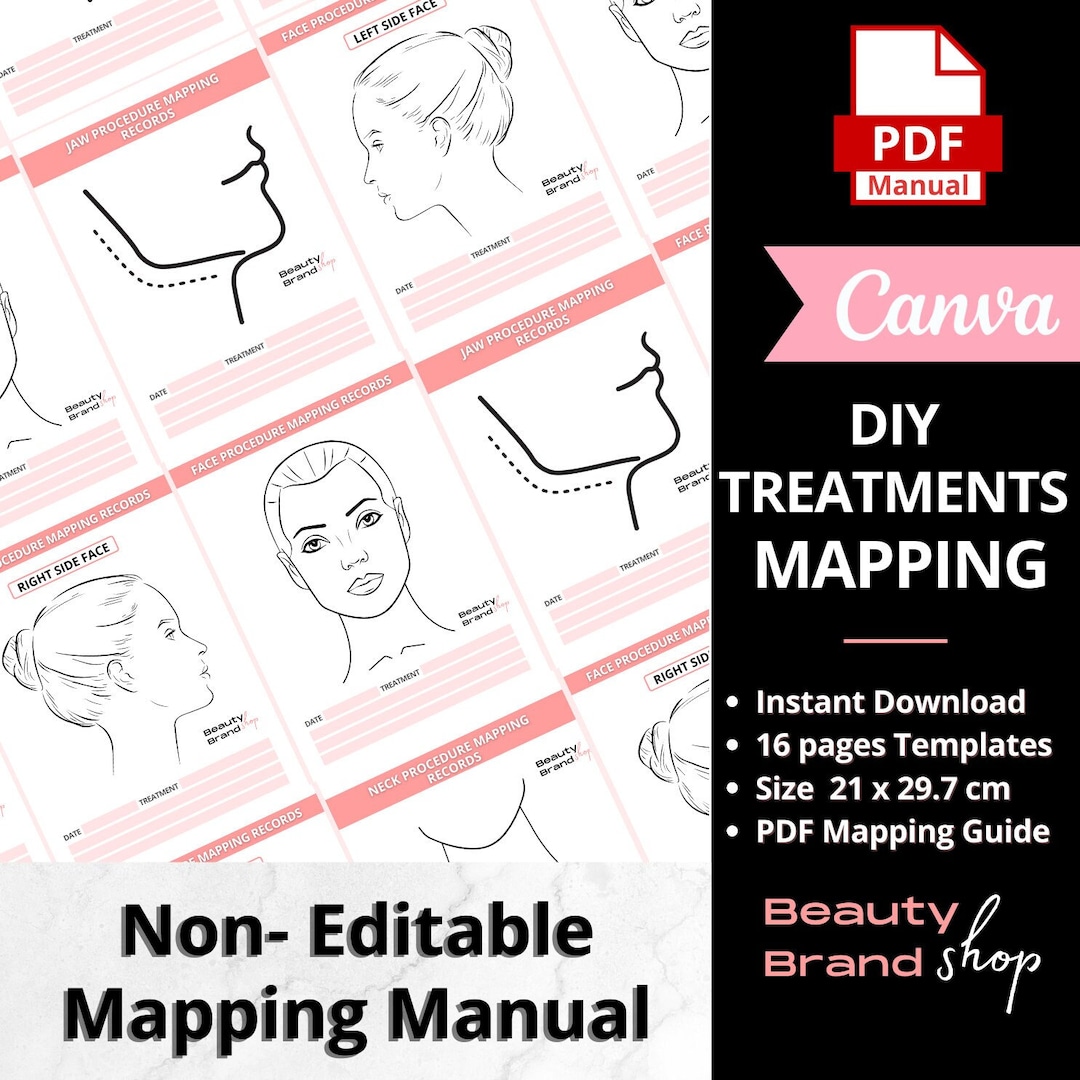 DIY Treatments Mapping, Treatment Manual, Mapping Records, Procedure ...