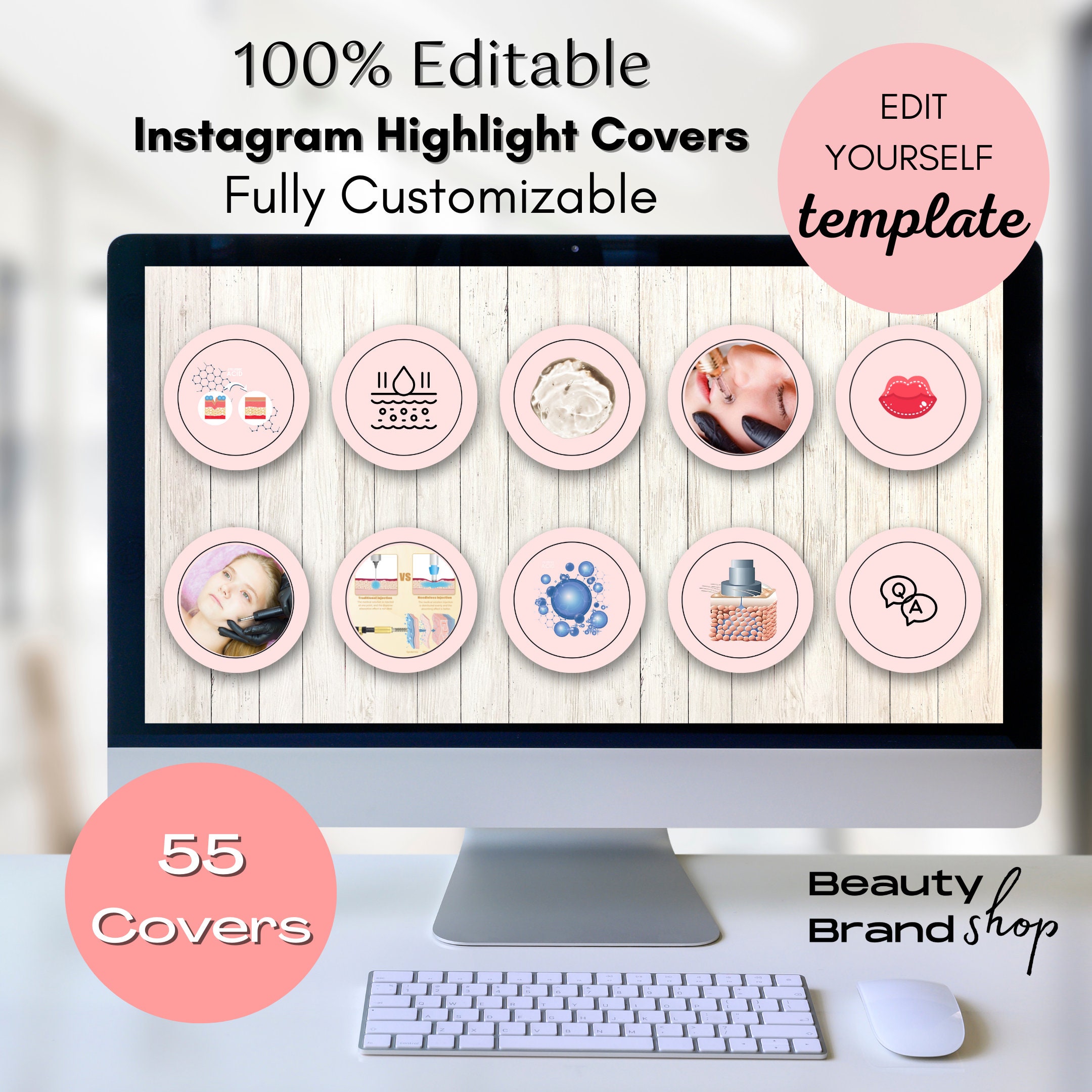 Instagram Story Highlight Icons Hyaluron Pen Icons Highlight - Etsy