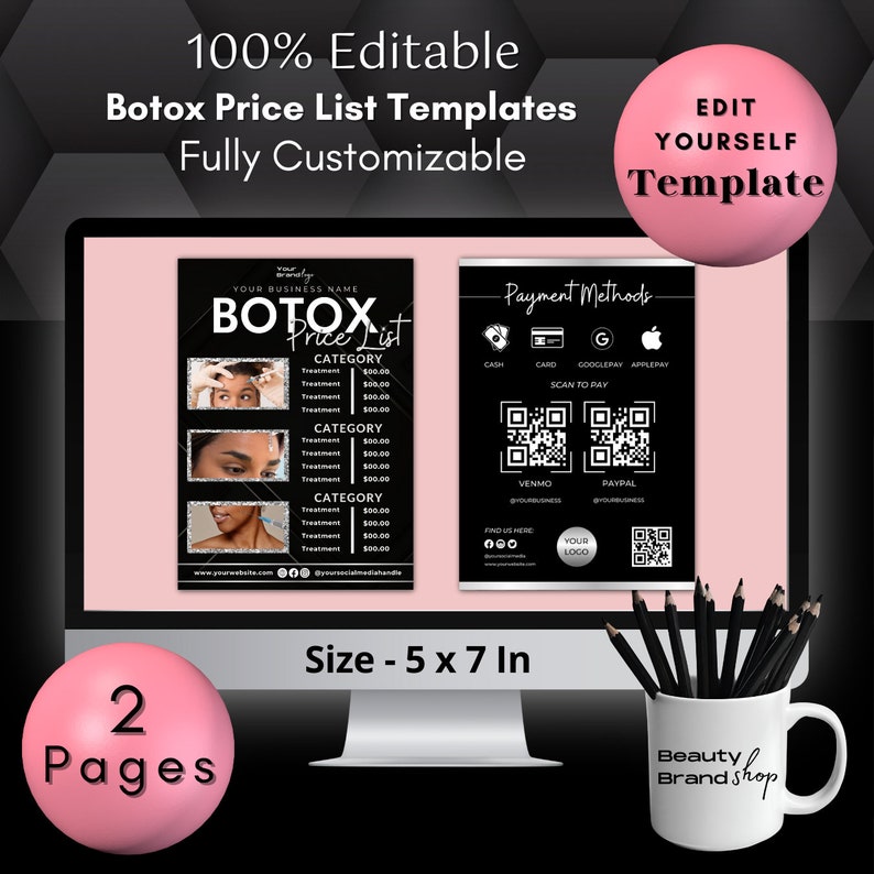 Botox Price List, Digital Botulinum Toxin and Dermal Fillers Pricelist ...