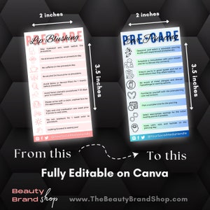 Lip Blushing Precare and Aftercare Instructions, Lip Blush Aftercare ...