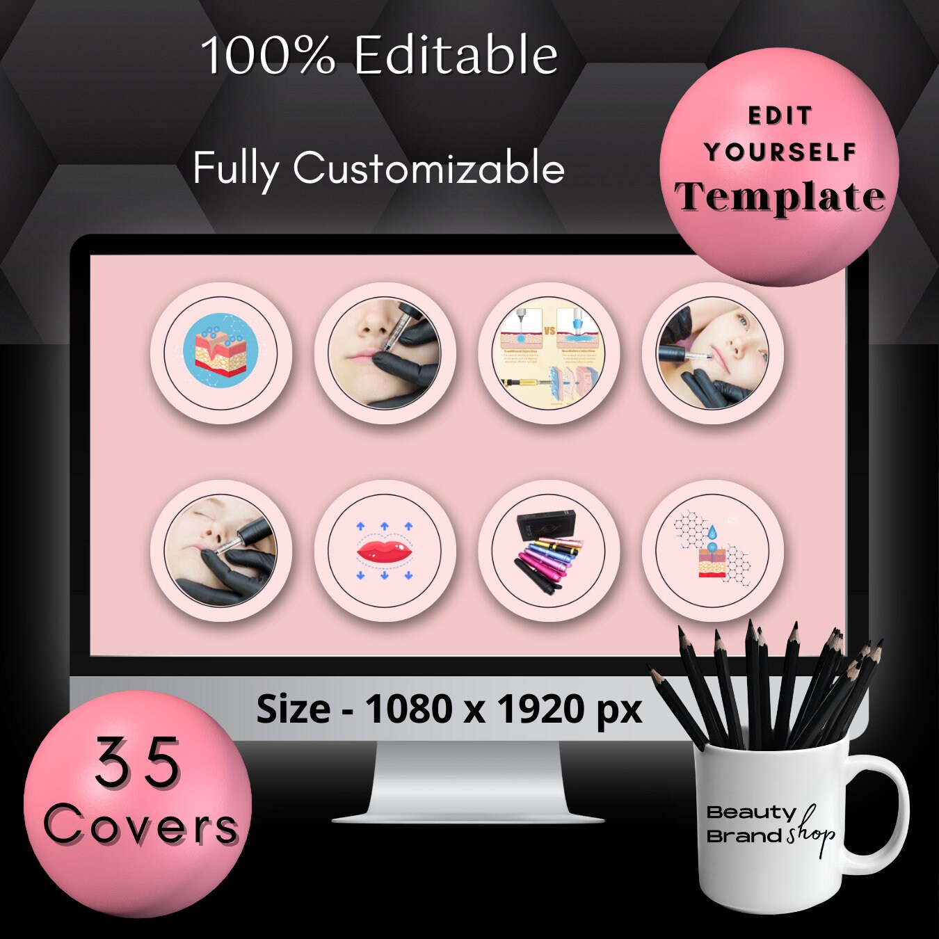 Hyaluron Pen Instagram Highlight Icons, Highlight Covers, Hyaluron Pen ...