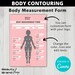 Body Contouring Body Measurement Form, Body Sculpting Consent Form ...