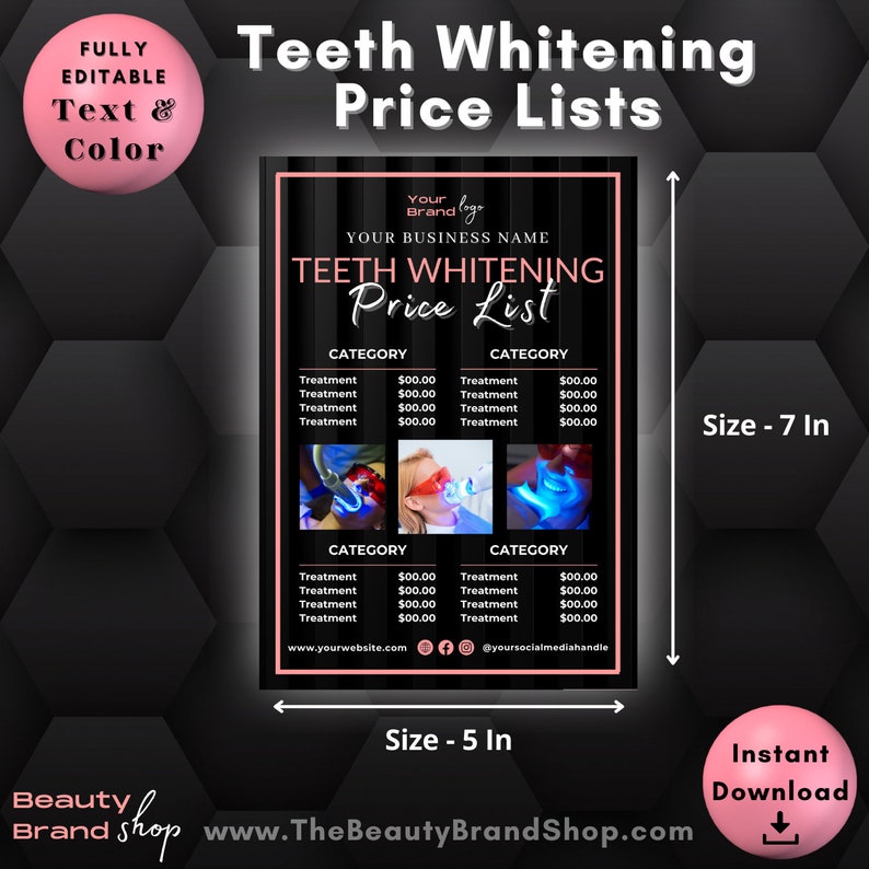 Teeth Whitening Price List, Teeth Whitening Business, Teeth Whitening ...