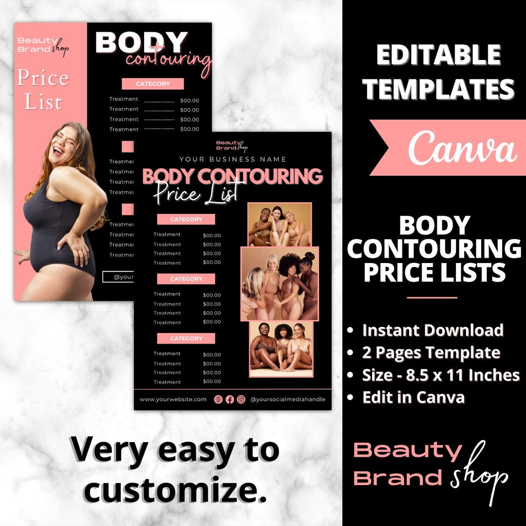 Body Sculpting Pricelist, Body Contouring, Fat Cavitation, Facial Skin Tightening, Wood Therapy ...