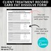 Fat Dissolving Client Record Form, Fat Dissolve Forms, Client Treatment ...
