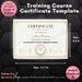 DIY Certificate of Completion, Editable Beauty Course Certificate ...