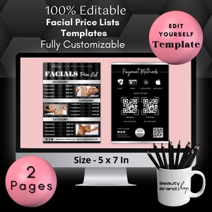 Facials Price Lists, Silver Luxury Facial Price List, Beauty Salon ...